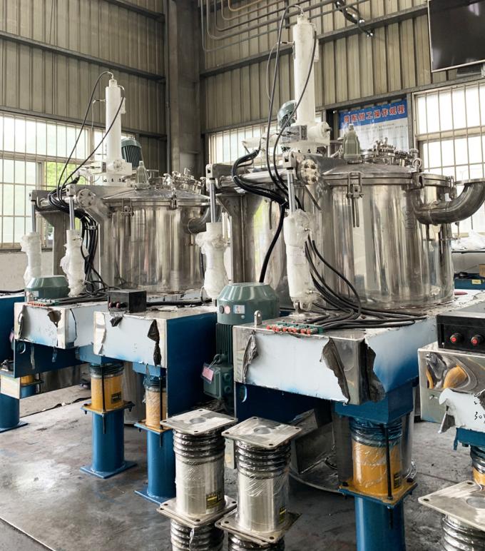 1200KG Shaking Bag Scraper Bottom Discharge Centrifuge Cylinder Driving